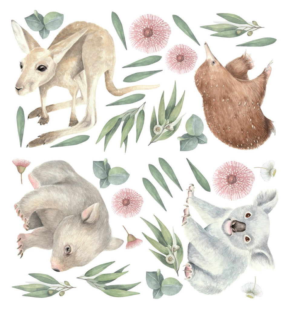 Australian Baby Animal & Gum Blossom Set – Ginger Monkey