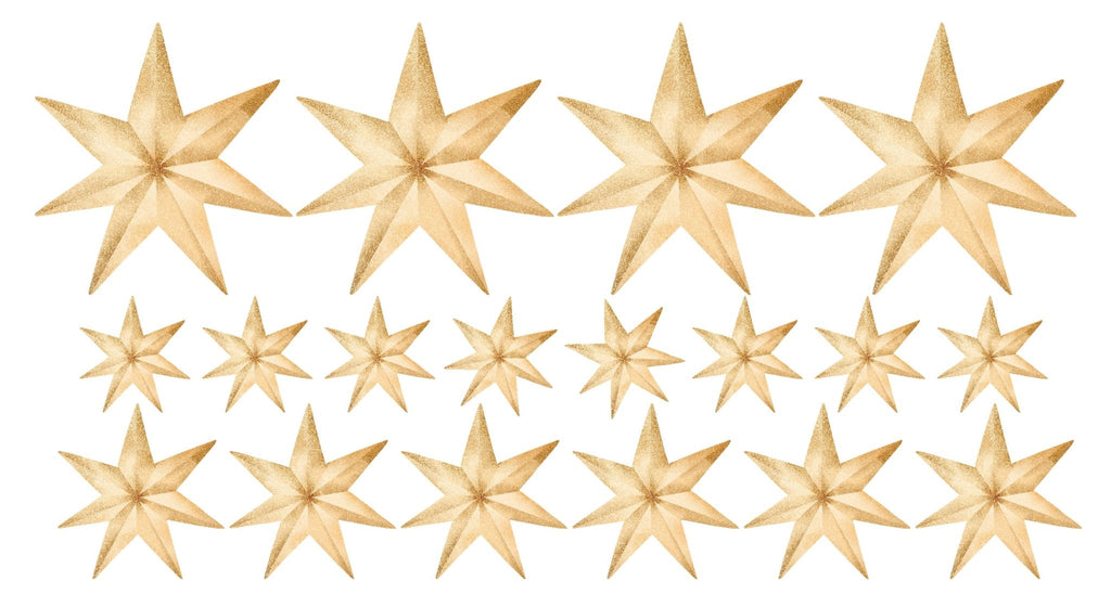 Christmas Star Decal Set – Ginger Monkey