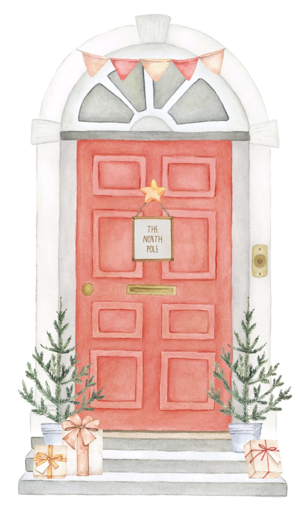 Elf Door Wall Decal – Ginger Monkey