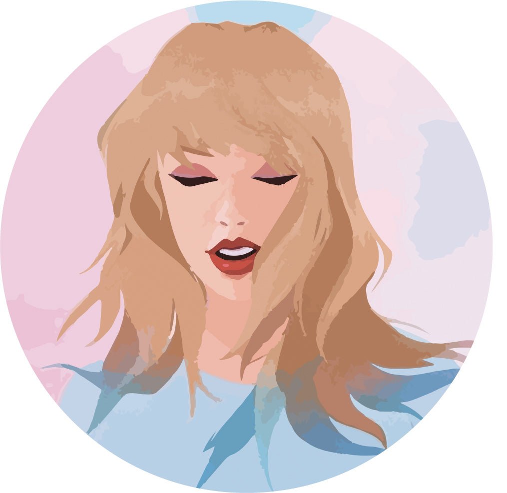 Taylor Swift Wall Decals – Ginger Monkey