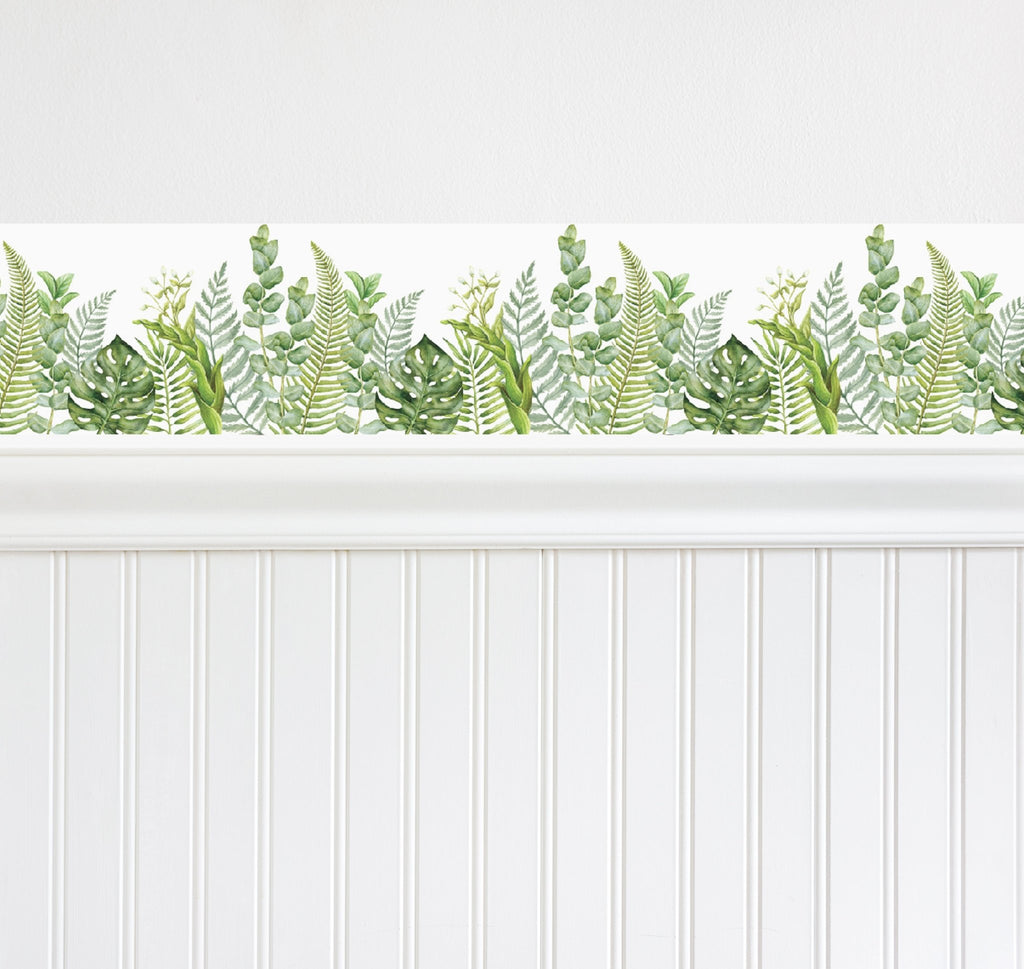 WALL BORDER - Greenery – Ginger Monkey